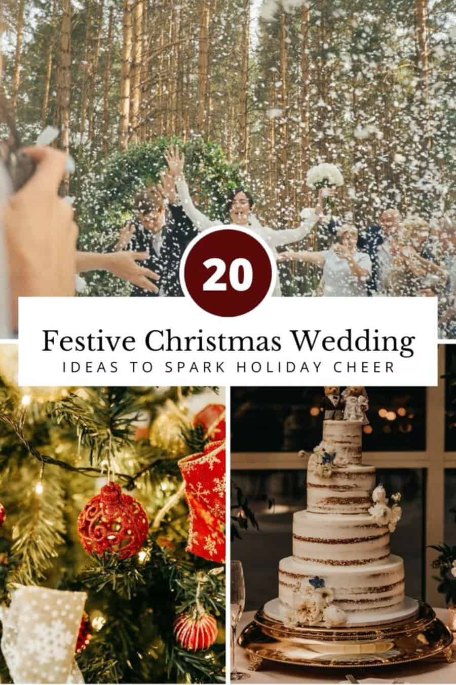 20 Festive Christmas Wedding Ideas to Spark Holiday Cheer - Finds For Her