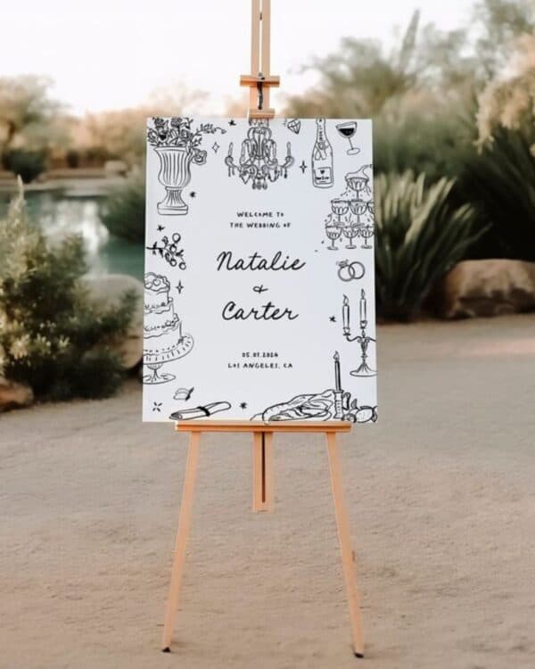 The Ultimate Guide to Wedding Sign Sizes for a Seamless Celebration ...