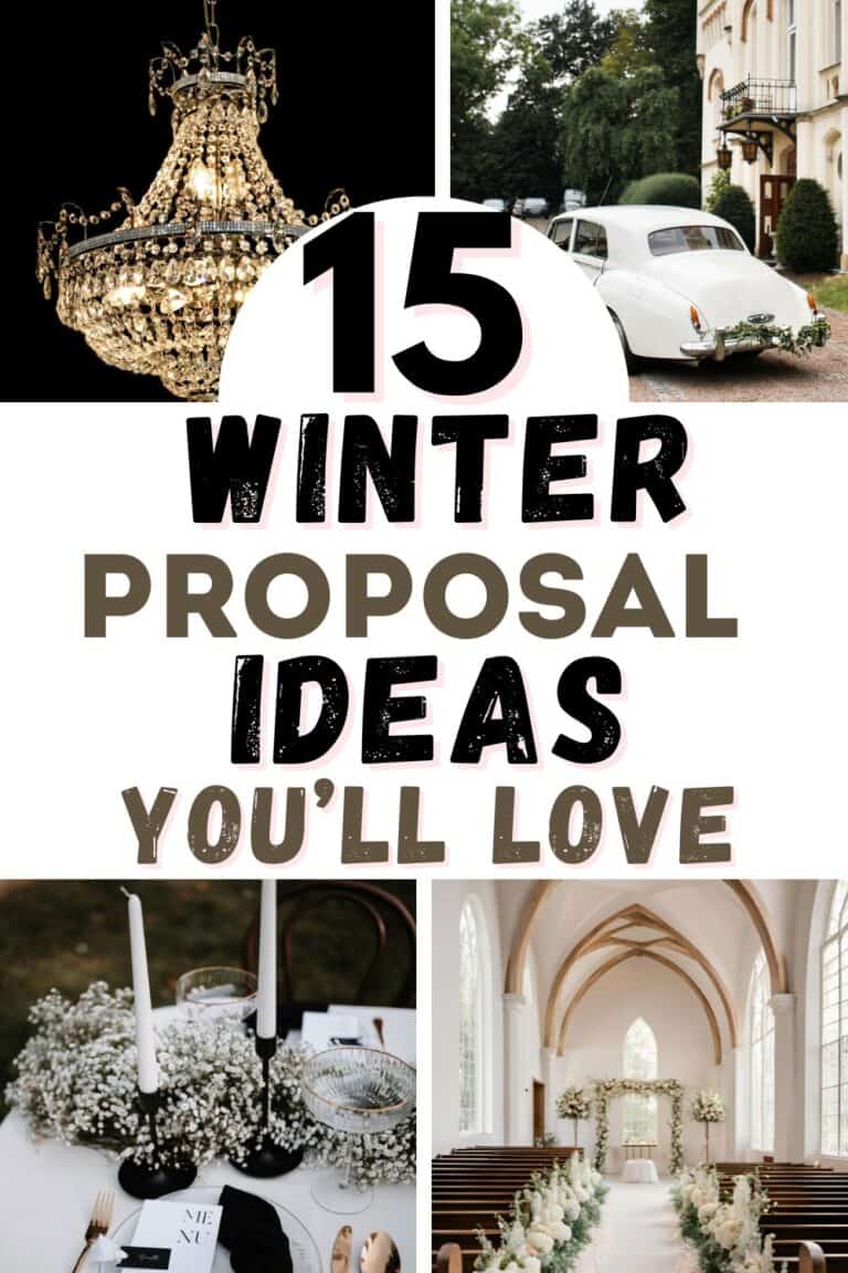 15 Unique Winter Proposal Ideas for a Romantic Engagement - Finds For Her