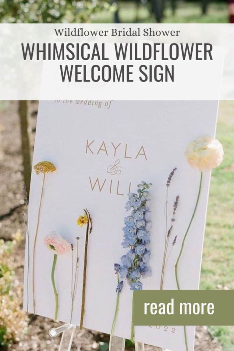 20 Stunning Wildflower Bridal Shower Décor Ideas on a Budget - Finds ...