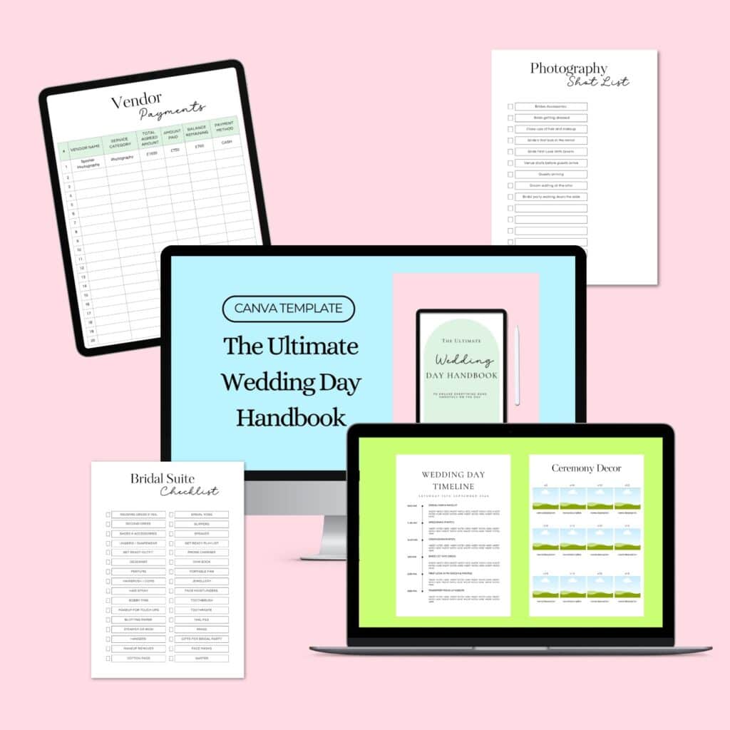 The Ultimate Wedding Day Handbook: The Stress-Free Way to Make Your ...